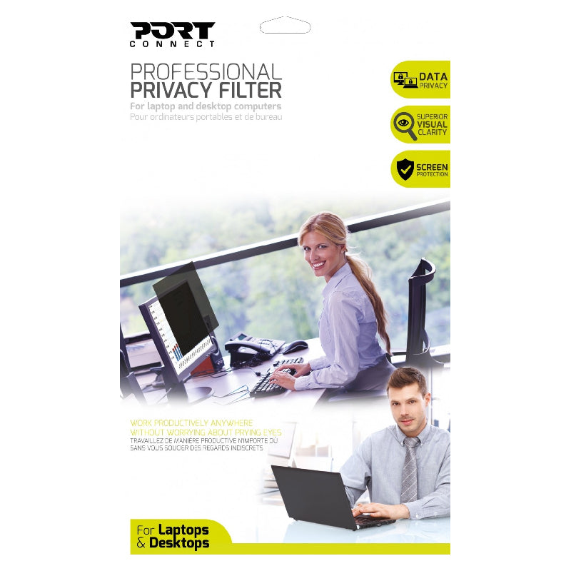 PORT DESIGN PRIVACY SCREEN FILTER 23.8" 16/9 - EDGE TO EDGE